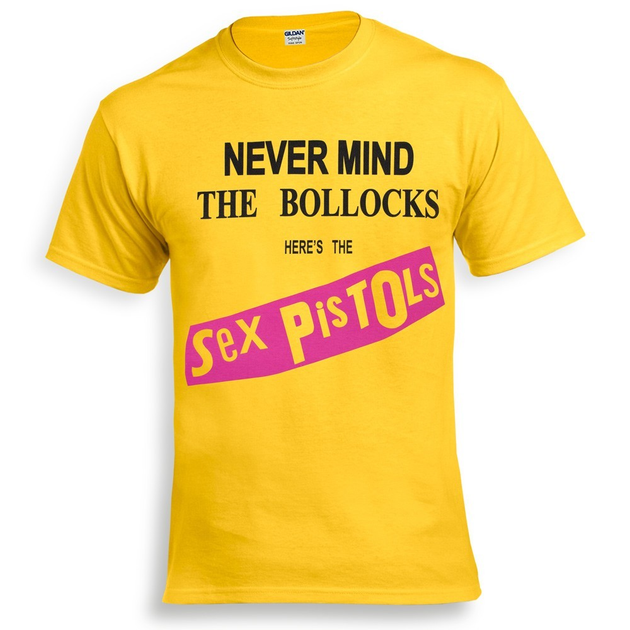 Футболка Talisman Sex Pistols Never Mind The Bollocks Желтый L Fol300