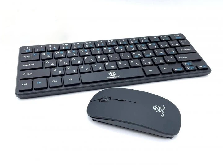 Беспроводной комплект клавиатура с мышкой с USB адаптером для ПК ZORNWEE G1000 – фото, отзывы ...