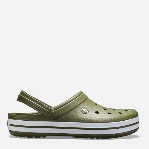 Мужские кроксы Crocs Crocband Clog 11016-37P 42-43 (M9/W11) 27 см Green (191448285026 ...
