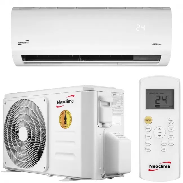Инверторный кондиционер Neoclima Therminator 2.0 NS-09AHEIw/NU-09AHEIw ...