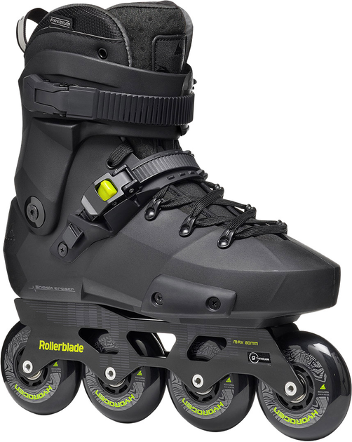 Роликовые коньки Rollerblade Twister XT 2023 black-lime 260 (07221000 ...