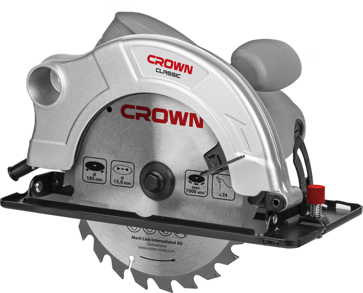 Пила ручна циркулярна Crown CT15074 – фото, відгуки, характеристики в ...
