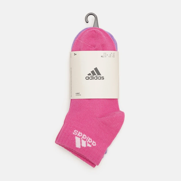 Набор детских носков хлопковых 3 пары Adidas T Spw Ank IC1290 L ...