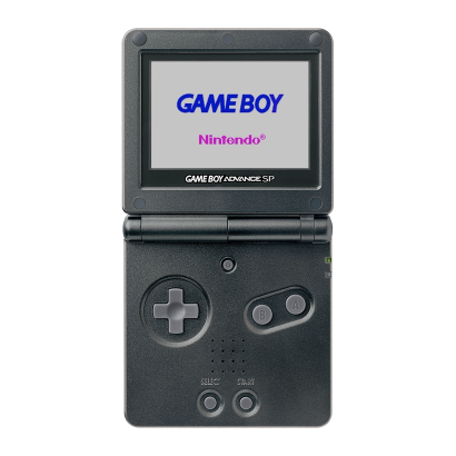 Консоль Nintendo Game Boy Advance SP AGS-101 iQue Dark Grey Б/У – фото ...