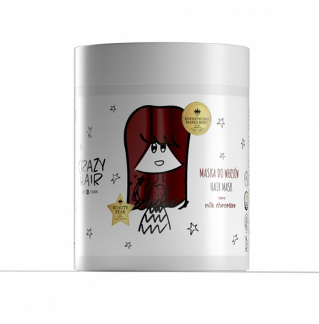 Маска для волос молочно-шоколадная HiSkin Crazy Hair 1000 мл ...