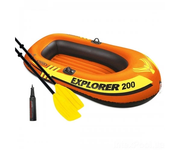 Надувний човен EXPLORER-200 півторамісний Intex 58331 – фото, отзывы ...