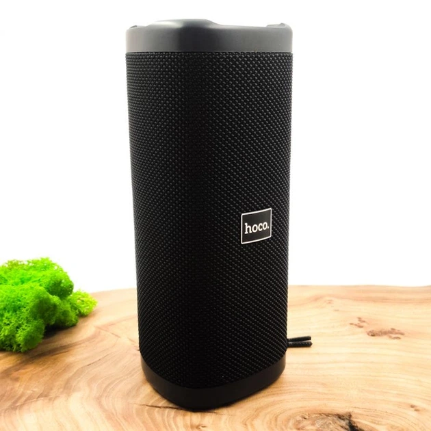 Колонка Bluetooth Hoco HC4 Black з пилом та вологозахистом – фото ...