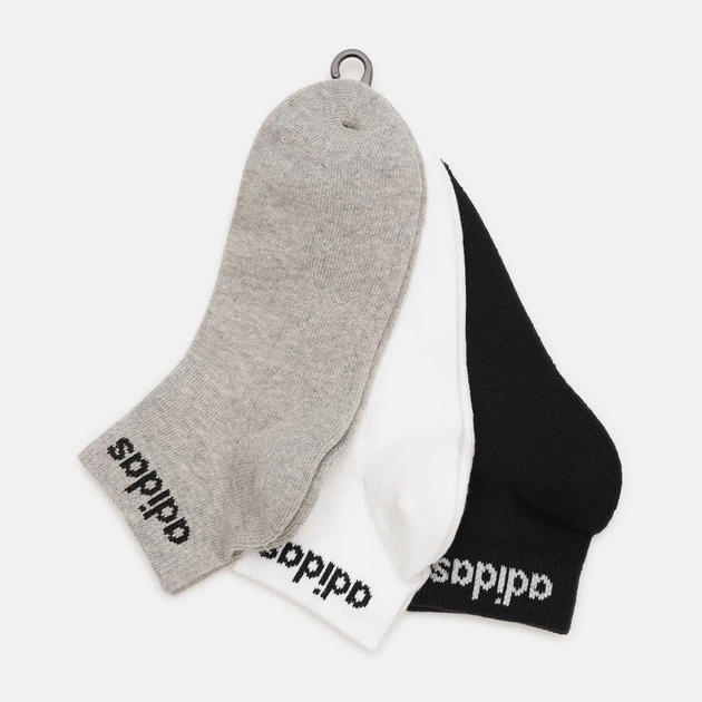 Набір жіночих шкарпеток Adidas C Lin Ankle IC1304 37-39 3 пари Medium ...