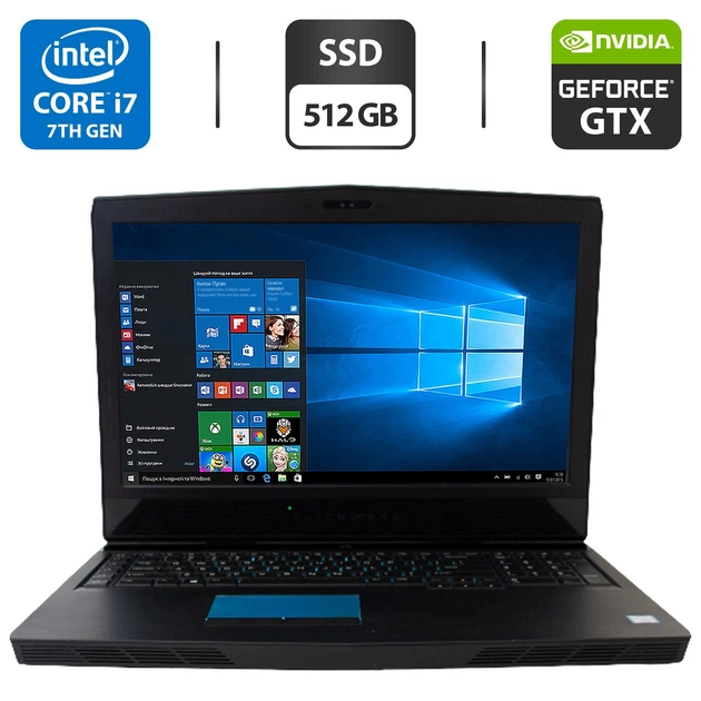 Игровой ноутбук Dell Alienware 17 R4 P31E / 17.3" PS / Intel Core i7 ...