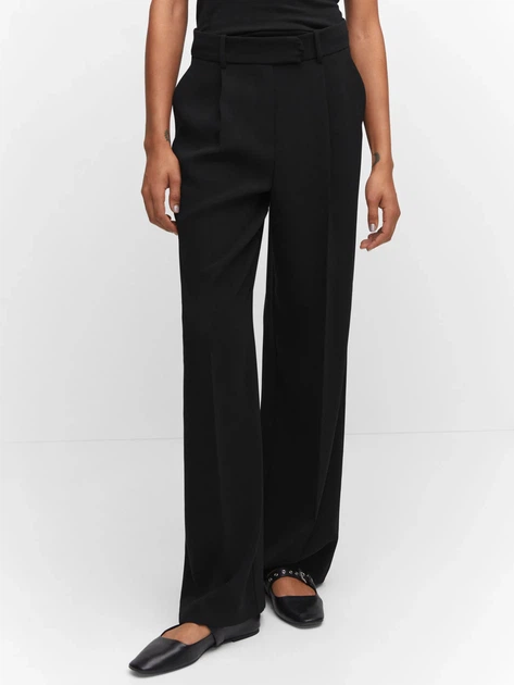 Штани жіночі Mango Igu 57063797-99 40 (8445922547332) – Брендовий одяг ...