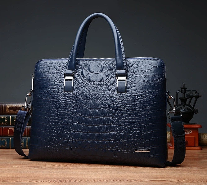 Мужской деловой портфель под рептилию для документов формат А4 мужская ...