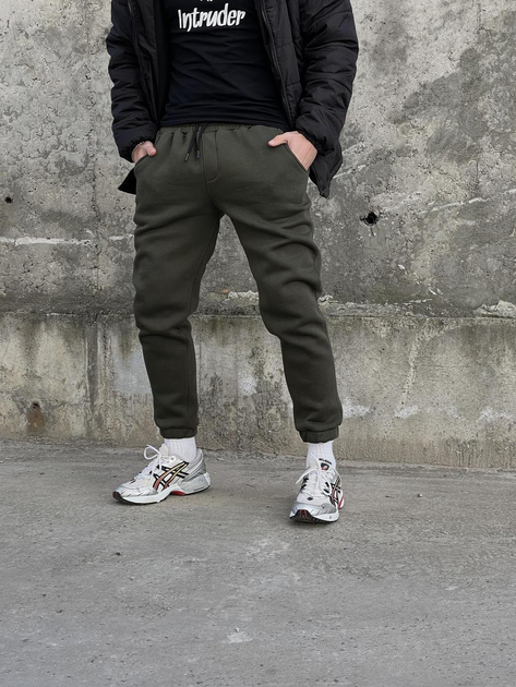 Зимние мужские Брюки Intruder Fleece на флисе с карманами / Утепленные ...
