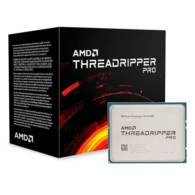 Процессор AMD Ryzen Threadripper PRO 5975WX (32C/64T 3.6GHz/4.5GHz ...