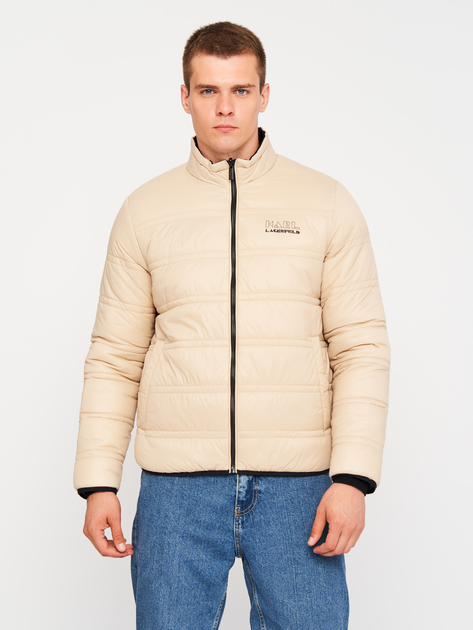 Куртка демисезонная мужская Karl Lagerfeld 505090-533590-419 56 Бежевая ...