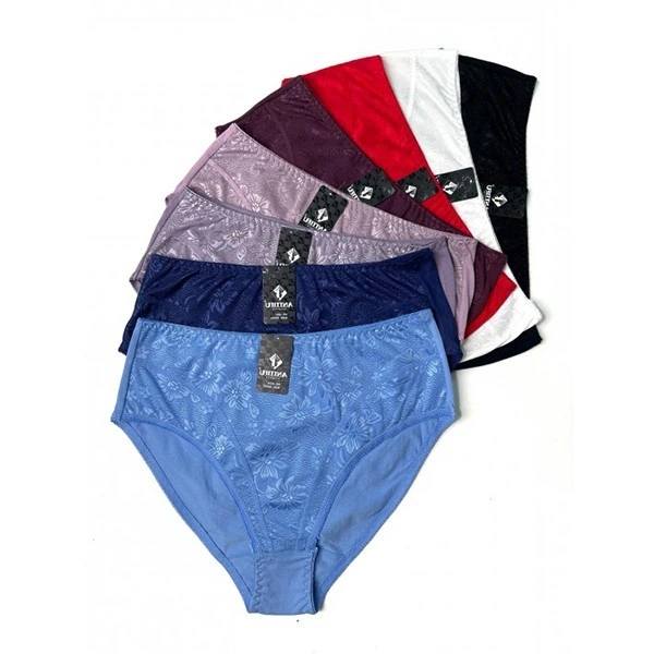 Жіночі трусики сліпи Anttifu 4XL однотонні 12284 - 8 шт. від продавця: Da-na – в інтернет ...
