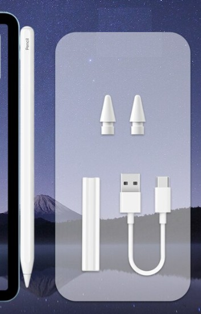 Стилус для iPad / Apple с Bluetooth, беспроводная зарядка, белый – фото ...