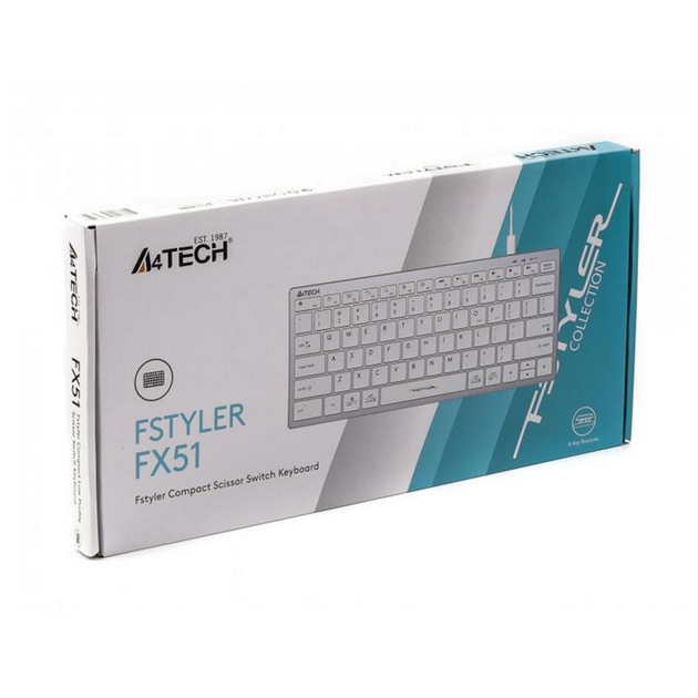 Клавиатура A4Tech Fstyler FX-51 White – фото, отзывы, характеристики в ...