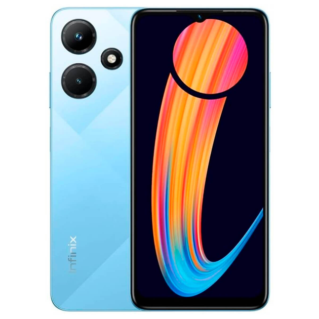 Смартфон Infinix Hot 30i X669D 4/128GB Dual Sim Glacier Blue – фото ...