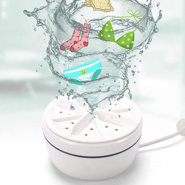 Портативная мини стиральная машина TURBINE WASH, 6Вт, от USB – фото ...
