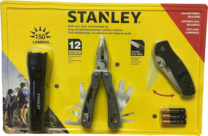 Универсальный инструмент Stanley MULTI-TOOL 12 в одном + нож карманный ...