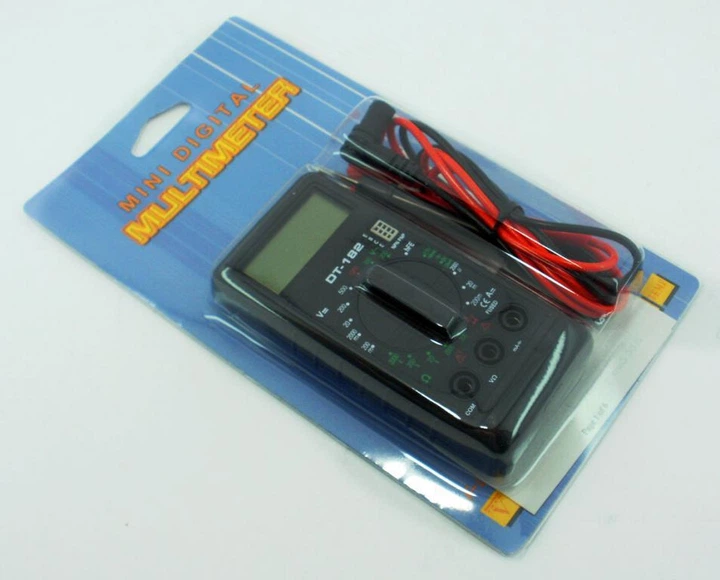 Цифровий мультиметр DT-182 тестер вольтметр ( ) FG22 – фото, відгуки, характеристики в інтернет ...
