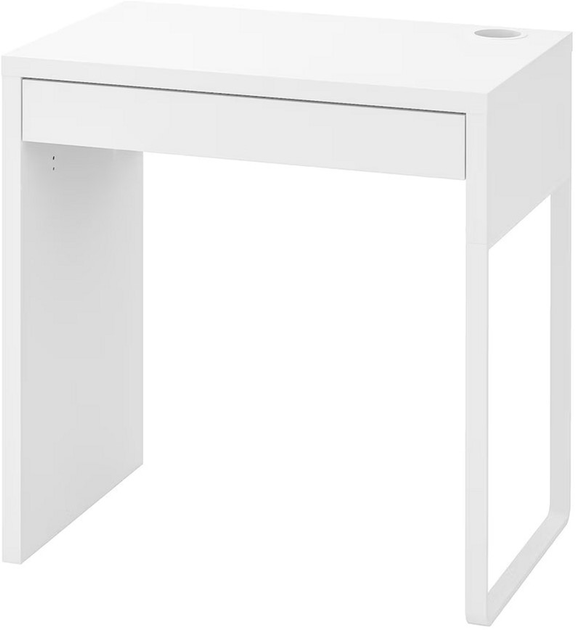 Стол IKEA MICKE 73 x 50 см Белый (30213076) – купить онлайн на ROZETKA
