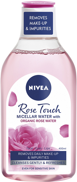 Мицеллярная вода NIVEA Rose Touch Прикосновение розы 400 мл ...