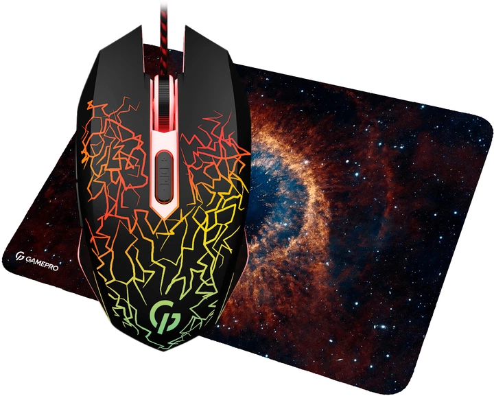 Комплект GamePro Gameset 2 в 1 USB миша + ігрова поверхня (GS347 ...