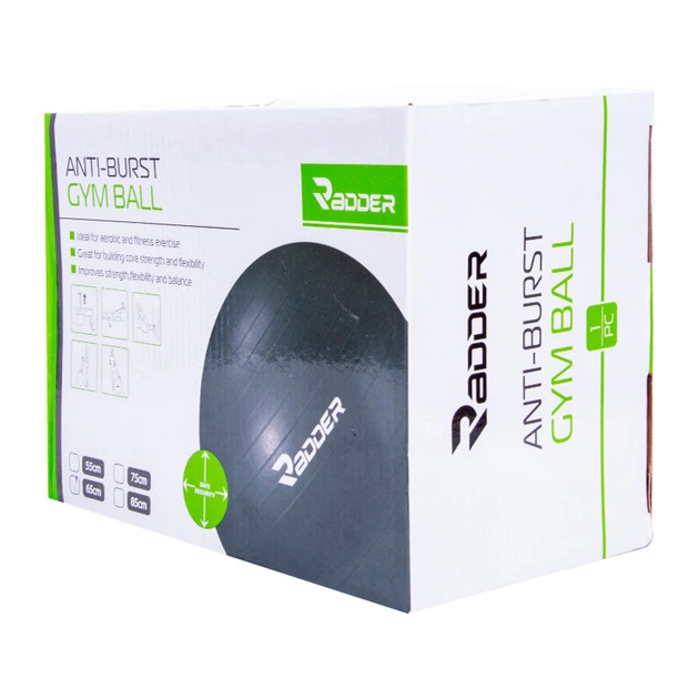Мяч гимнастический Radder 822004-010 – фото, отзывы, характеристики в ...