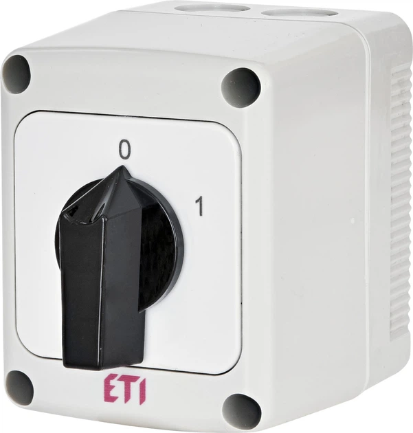 Переключатель CS 25 90 PN (1p_"0-1"корп./IP65"_с/ч_25A) ETI (4773155 ...