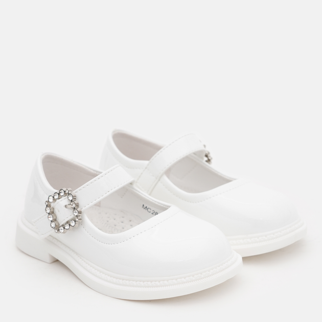 Детские туфли для девочки Apawwa MC284-1 White 29 Белые (ROZ6400184095 ...