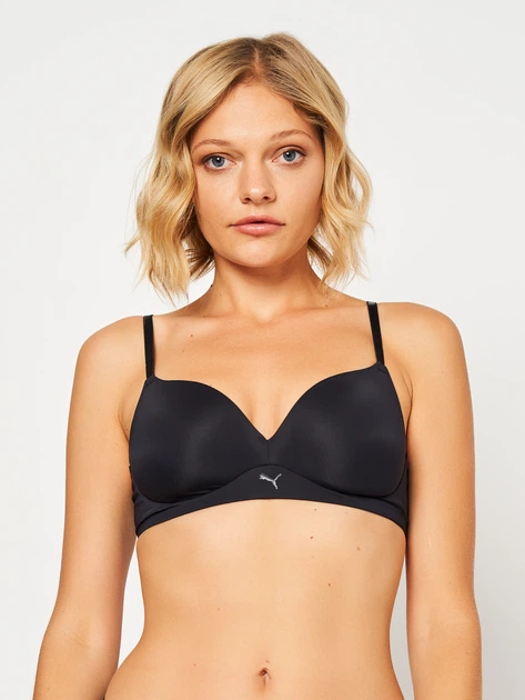 Бюстгальтер Puma Women Soft Padded Bra 93502001 75B Black (8720245038843) – в интернет-магазине ...