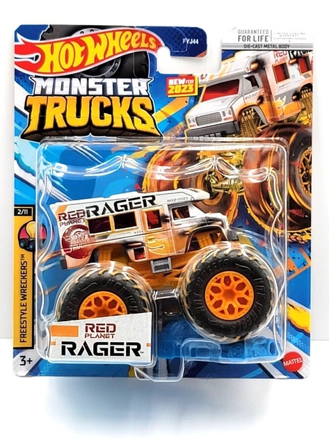 Машинка Хот Вилс Монстр Трак Monster Trucks Red Planet Rager Hot Wheels ...