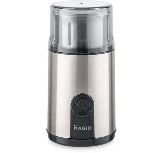 Кофемолка электрическая MAGIO MG-201 200 Вт Серебро (10023) – фото, отзывы, характеристики в ...