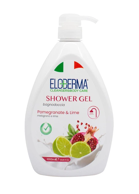 Гель для душу Eloderma Гранат і Лайм 1000 мл – купить онлайн на ROZETKA