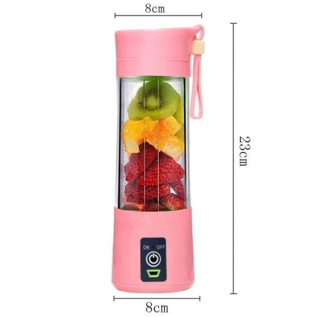 Портативный фитнес мини Блендер - шейкер USB Smart Juice Cup Fruits для ...