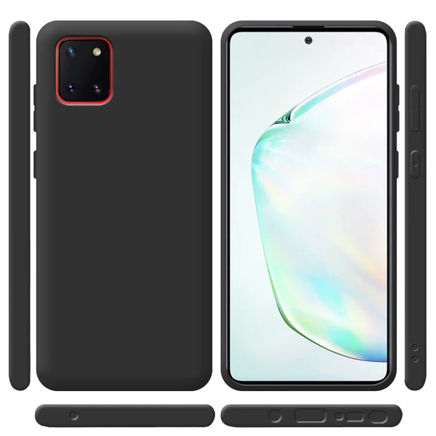 Чехол силиконовый Samsung N770 Galaxy Note 10 Lite Черный (49120 ...