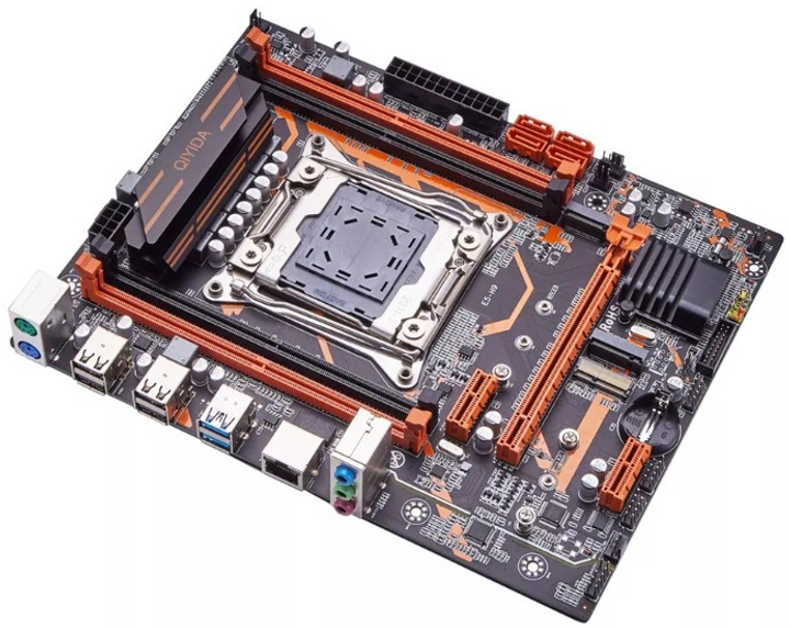 QIYIDA X99 E5-H9 LGA2011-3 All Series DDR4 4-chanel NVME USB3.0 SATA ...