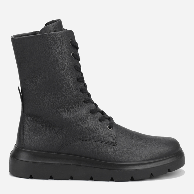 Женские берцы высокие ECCO 21621301001 38 24.3 см Черные (194890904668 ...
