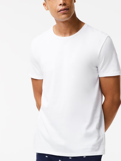 Набор футболок хлопковых длинных мужских Lacoste 501989868 2XL 3 шт ...
