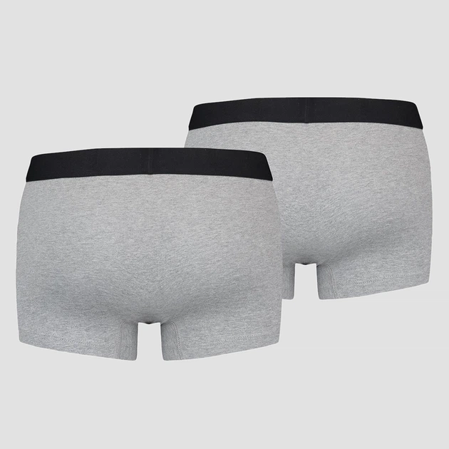 Набор трусов шорты мужской Levi's Men Solid Basic Trunk Organic Co 2P 701222844-003 S 2 шт ...