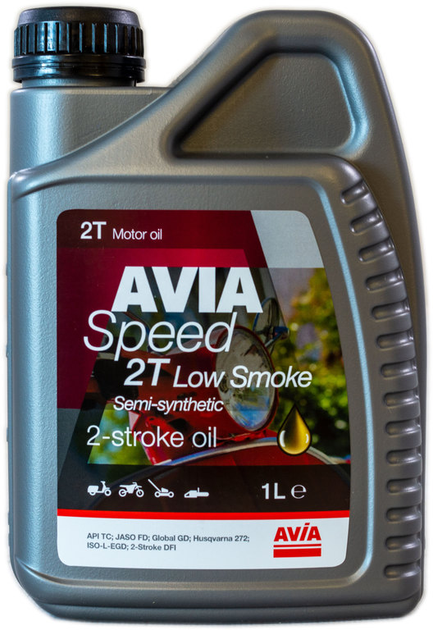 Масло 2T 1л Low Smoke, API SN/CF Avia (avt0000388) – фото, отзывы ...