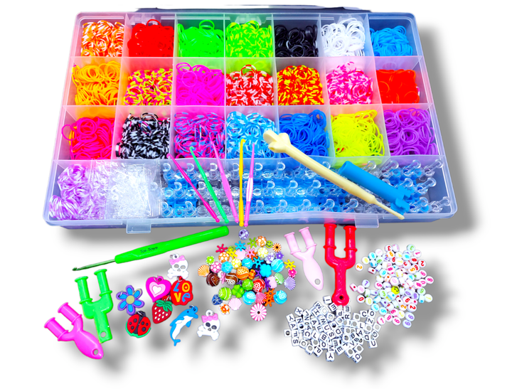 Набор для плетения браслетов из резинок с крючком Fashion loom bands ...