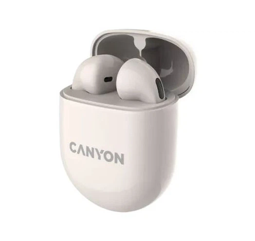 Навушники Canyon TWS-6 Beige (CNS-TWS6BE) купить в интернет-магазине ROZETKA - Навушники Canyon ...