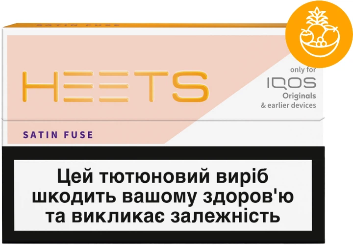 Блок стіків для нагрівання тютюну HEETS Satin Fuse 10 пачок ...