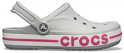 Сабо Crocs Bayaband Clog Light Grey Candy Pink M5W7-37-24 см 205089-W – Оригинальная обувь | ROZETKA