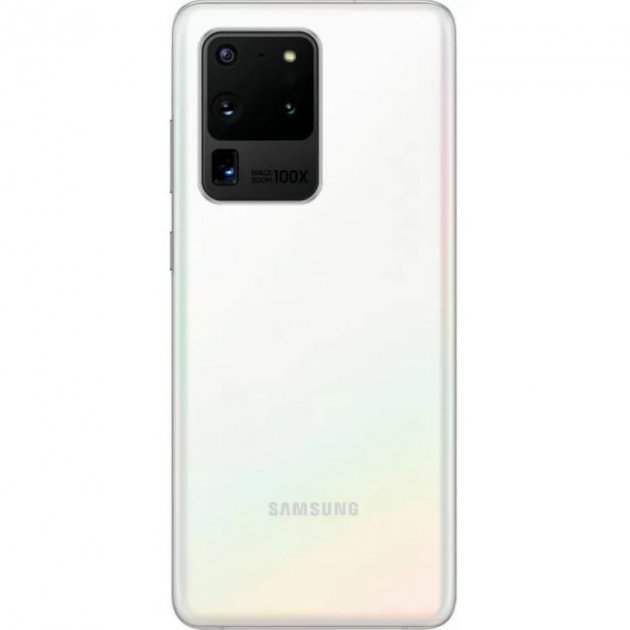 Смартфон Samsung Galaxy S20 Ultra 5G 12/256Gb Cloud White SM-G9880 2sim ...