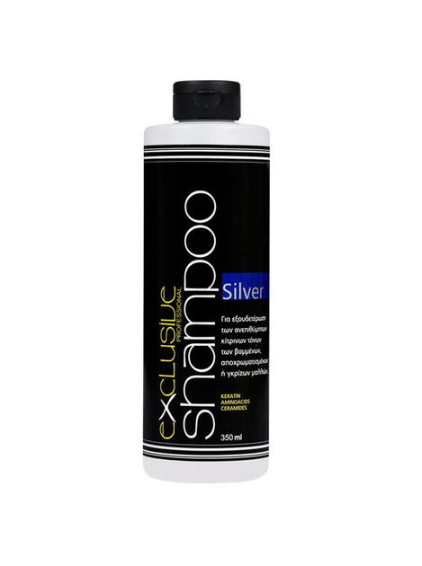 Шампунь для седых и светлых волос Εxclusive Professional Shampoo Silver ...