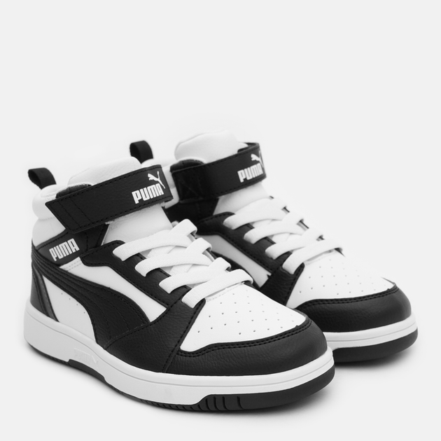 Детские демисезонные ботинки для мальчика Puma Rebound V6 Mid 39383201 ...
