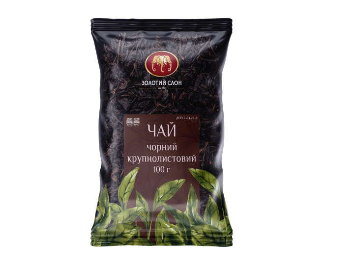 Чай черный Золотой Слон крупнолистовой 100 г от продавца: AVO-LAVKA ...